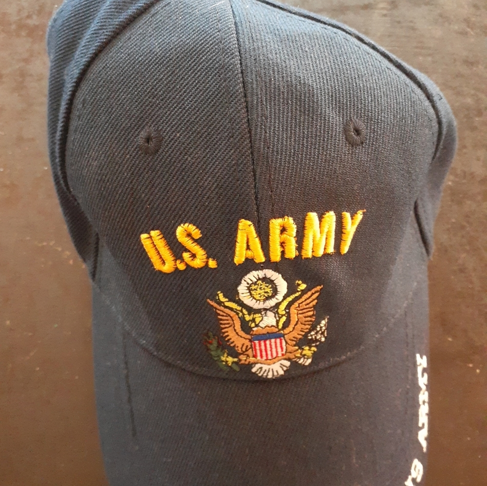 Us Army Logo Navy Blue Baseball Cap - Gem